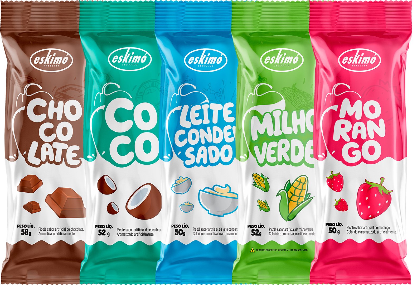 ESKIMÓ SORVETES DISTRIBUIDOR CAMPOS GERAIS E NORTE PIONEIRO.